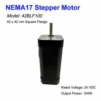 China 42BLF100 NEMA 17 Brushless Motor 3 Phase 24VDC Brushless Motor 4000RPM for sale