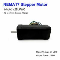 China 42BLF100 NEMA 17 Brushless Motor 3 Phase 24VDC Brushless Motor 4000RPM for sale