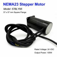 China 57BLY95 NEMA23 24V DC Motor 3000 Rpm Brushless Motor 4 Pole 105W for sale