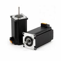 China Integrated Nema 24 Stepper Motor , Industrial Servo Motor With Pulse / RS485 / CANOpen Control for sale