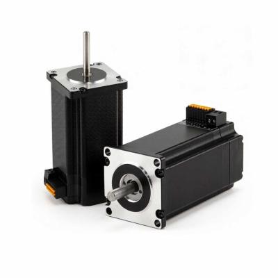 China Integrated Nema 24 Stepper Motor , Industrial Servo Motor With Pulse / RS485 / CANOpen Control for sale