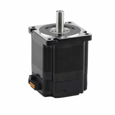 China Nema 34 ISS86-4.5N.m 57mm Integrated Stepper Servo Motor With RS485 / CANopen Control for sale