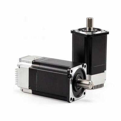 China 80mm Integrated DC Servo Motor 1000W Waterproof With CANopen Control / RS485 for sale
