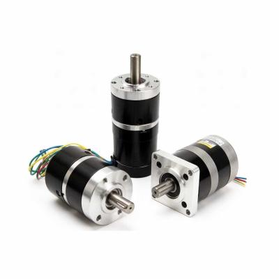 China Nema23 57x57mm 3 Phase Geared Brushless DC Motor 24V 23W-140W Compact Brushless DC Motor for sale