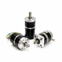 China 57BLY75-PG Geared Brushless DC Motor Nema23 57x57mm 3 Phase 24V 70W BLDC Gear Motor for sale