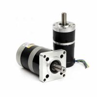 China 57BLY115-PG Geared Brushless DC Motor 3 Phase 24V 140W Nema23 57x57mm for sale
