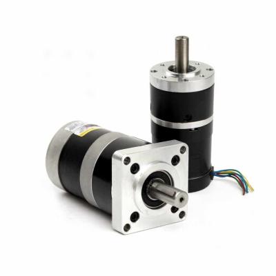 China 57BLY115-PG Geared Brushless DC Motor 3 Phase 24V 140W Nema23 57x57mm for sale