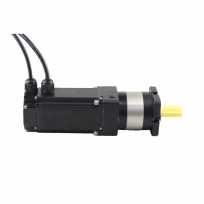 China 60BLF120-PG Geared Brushless DC Motor 48V 300W Nema 24 60x60mm 3 Phase for sale