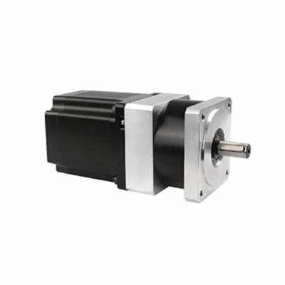 China Nema 34 86x86mm 3 Phase 48V 330W Geared Brushless DC Motor With Planetary Gearbox for sale