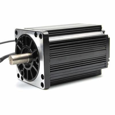 China NEMA 52 130x130mm Three Phase Brushless DC Motor 310V 1200W-4700W Brushless BLDC Motor for sale