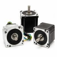 China 86BLF75 NEMA 34 DC Motor 86x86mm 48V 110W 3 Phase Brushless Motor For AGV Carts for sale