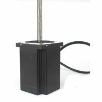 China 42HBJ Series Nema 17 Hybrid Stepper Motor Tr8x8 300mm Hybrid Linear Stepper Motor for sale