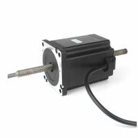 China 42HBJ Series Nema 17 Hybrid Stepper Motor Tr8x8 300mm Hybrid Linear Stepper Motor for sale