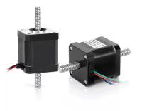 China NEMA 17 42mm Linear Stepper Motor , Integrated Lead Screw Stepper Motor for sale