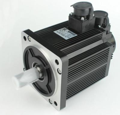 China 130mm AC Servo Motor 2kw With Position Speed Torque Control / Incremental Encoder for sale
