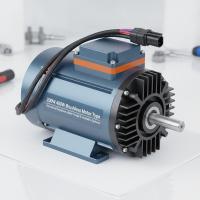 China 200W 400W Brushless Motor Type DC Brushless Motor Suitable for Agricultural Equipment Water Pumps and Ventilation Systems for sale