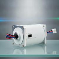 China White BLDC Motor Featuring PPM Input Source Suitable for Industrial Machinery and Electric Bike Applications for sale