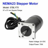 China NEMA23 BLDC Motor 57mm 24V Brushless DC Motor 3000RPM Low Noise High Efficiency for sale