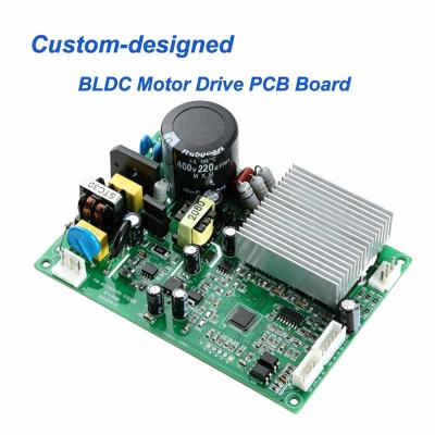 China Custom-designed Driver PCB for Brushless DC Motors | Up to 3kW power, supporting PWM, analog speed control, RS485 and CAN communication for OEM applications for sale