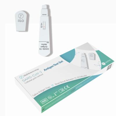 China Plastic Rapid Antigen Swab Test Kit for sale
