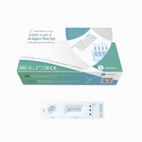 China 15-20 Minutes Factory price SARS-CoV-2 Antigen Test Set Kit Nasopharyngeal Swab 5 piece for sale