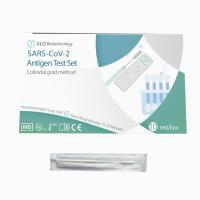 China 99% Accuracy Factory price SARS-CoV-2 Antigen Test Set Nasopharyngeal Swab 10 test/box for sale