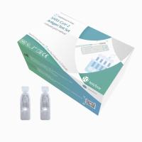China Plastic 2 years Shelf Life SARS-CoV-2 Antigen Test Set Nasopharyngeal Swab 10 test/box for sale