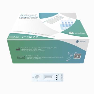 China Fast Reaction Rapid Antigen Swab Test Kit 25 Test/Box for sale