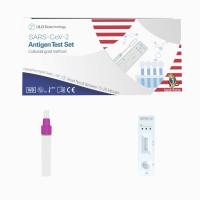 China Class III Malaysia 1 Test/Box Antigen Swab Test Kit 99% Accuracy for sale
