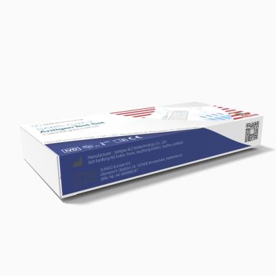 China 15-20 Minutes SARS-CoV-2 Antigen Swab Test Kit Nasopharyngeal Swab Malaysia 1 Test/Box for sale