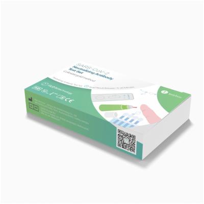 China SARS-CoV-2 Antigen Home Test Kit 1 Test/Box Class III 2 Years Shelf Life for sale