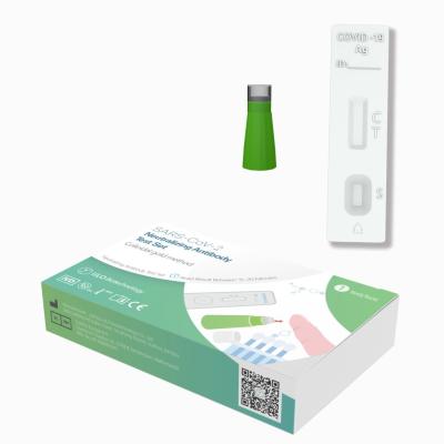 China Fast Reaction Antigen Saliva Home Test Kit 1 Test/Box 15-20 Minutes for sale