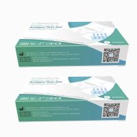 China Class III Fast reaction rapid SARS-CoV-2 Antigen Self Test Set Saliva Sample Collector 1 test/box for sale