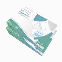 China 1 Test/Box Antigen Self Test Kit Accuracy 70mm CE Saliva for sale