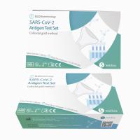 China 70mm SARS-CoV-2 Antigen Rapid Self Test Kit 5 Test/Box for sale