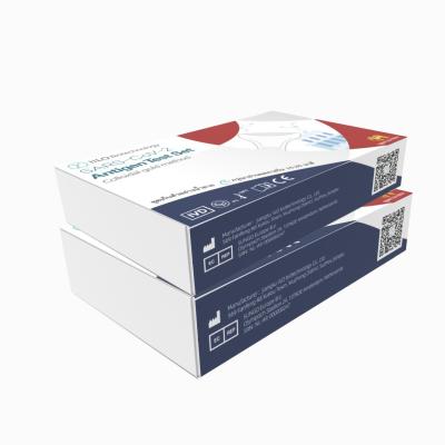 China Class III 99% Accuracy SARS-CoV-2 Antigen Self Test Set Saliva Sample Collector Thailand 1 test/box for sale