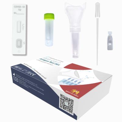 China 15-20 Minutes SARS-CoV-2 Antigen Self Test Set Saliva Sample Collector Thailand 1 test/box for sale