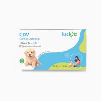 China Luckit Canine Distempervirus CDV PET DOG Test Kit Fast Reaction Rapid Class I for sale
