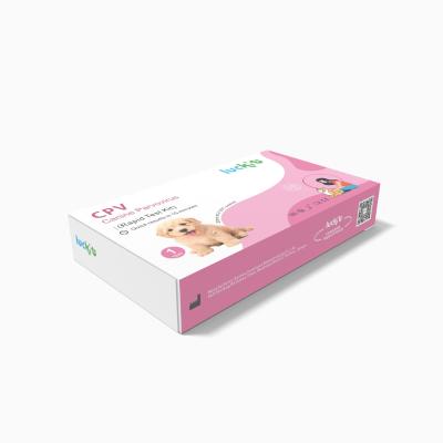 China 5-15 Minutes Canine Parvovirus CPV PET DOG Test Kit Fast Reaction Rapid Factory Price Easy Operation Class I for sale