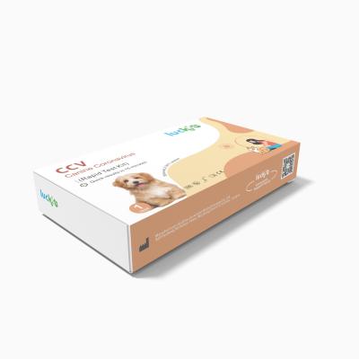 China Class I Canine Coronalvirus CCV PET DOG Test Kit Fast Reaction Rapid 5-15 Minutes for sale
