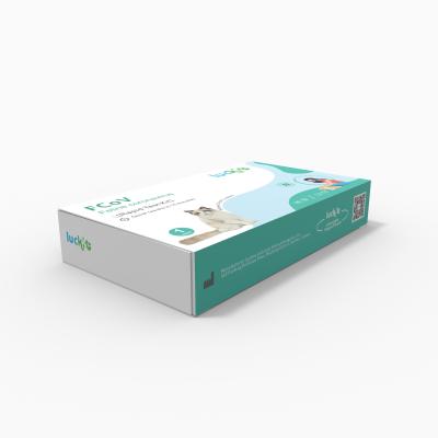 China Class I Feline Coronavirus FCoV PET CAT Test Kit Fast Reaction Rapid Factory Price Easy Operation 5-15 Minutes for sale