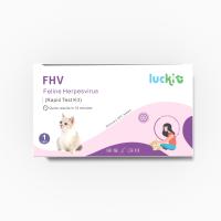 China Luckit Feline Herpesvirus FHV PET CAT Test Kit Fast Reaction Rapid Class I for sale