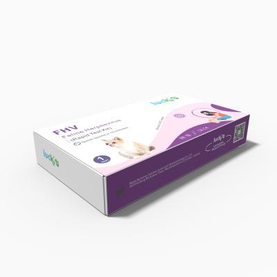 China 5-15 Minutes Feline Herpesvirus FHV PET CAT Test Kit Fast Reaction Rapid Class I for sale