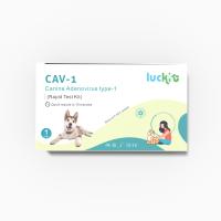 China Luckit Canineadenovirus type 1 CAV-1 PET DOG Test Kit Fast Reaction Rapid Class I for sale