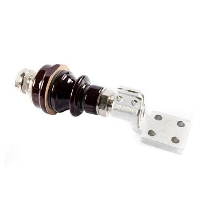 China Durable Low Voltage Bushings / Brown Porcelain Insulator 1250A Thermal Resistance for sale