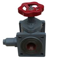 China Black Ductile Iron Gate Valve Wearproof Chemical Free With Screw Handle for sale
