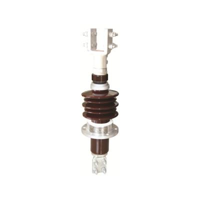 China Brown Distribution Transformer Bushings 24KV Power Transmission With Terminal for sale