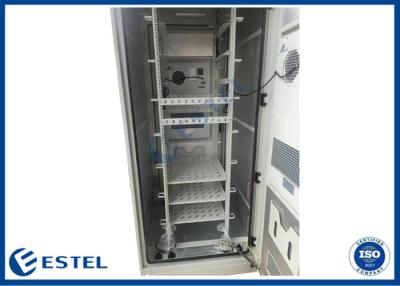 China Integrated Outdoor Electrical Cabinet With 2 Doors And Environment Monitoring Unit for sale