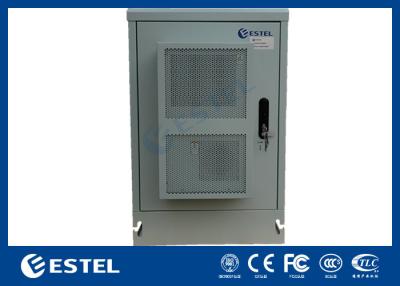 China 16U Outdoor Telecom Enclosure Weatherproof Electrical Support For Floor Mounted for sale