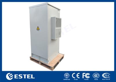 China Outdoor Telecom Cabinet With Polyester Powder Coating And 20 Mm PEF Insulation for sale